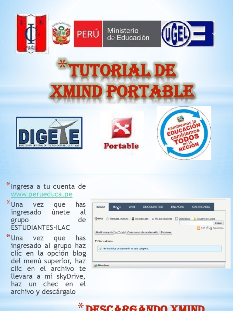 Manual Del Software Xmind Portable | PDF | Point and Click | Archivo de computadora