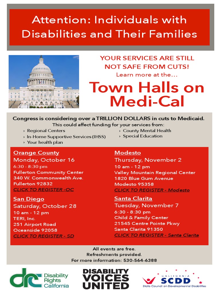 Town Halls Flyer | PDF | United States Department Of Health And Human ...