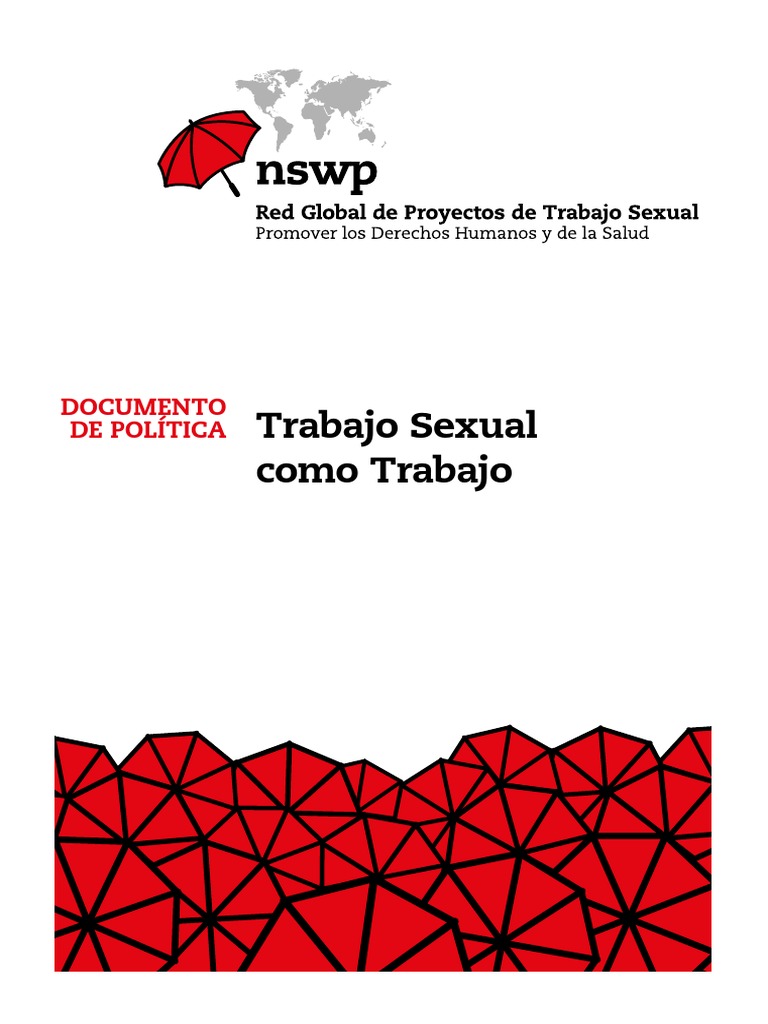 Trabajo Sexual Como Trabajo NSWP 2017 | PDF | Prostitución | Derecho ...
