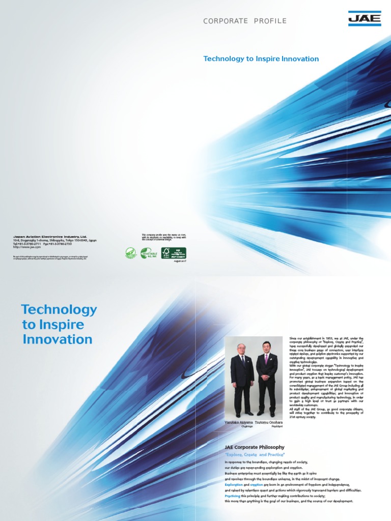 Company Profile | PDF | Touchscreen | Usb