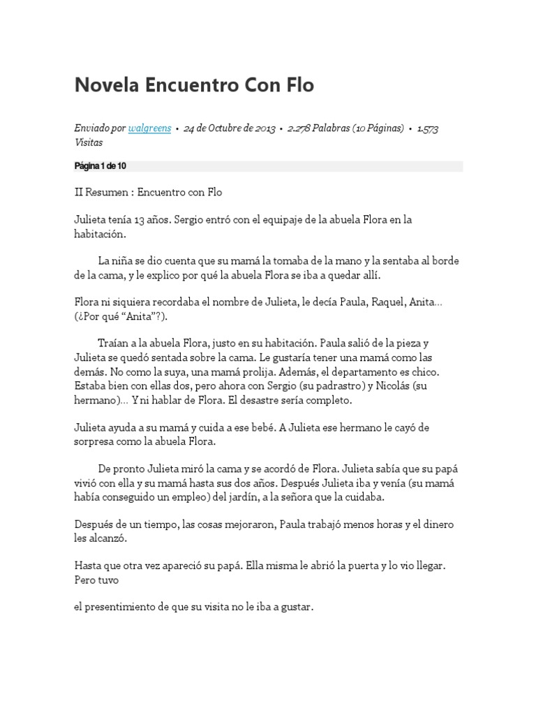 Encuentro Con Flo | PDF | Ocio