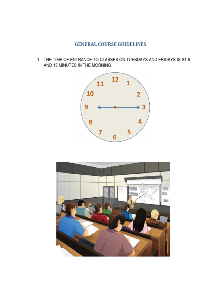 General Course Guidelines | PDF