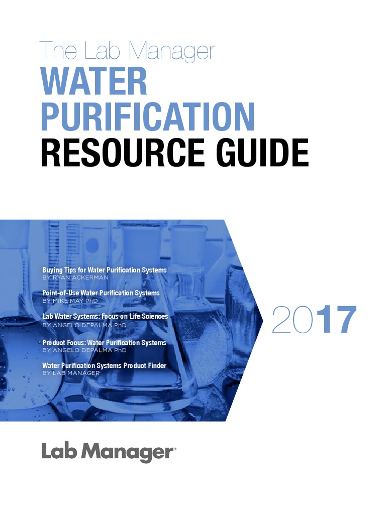 Water Purification LM 2017 V5 | PDF | Purified Water | Total Organic Carbon
