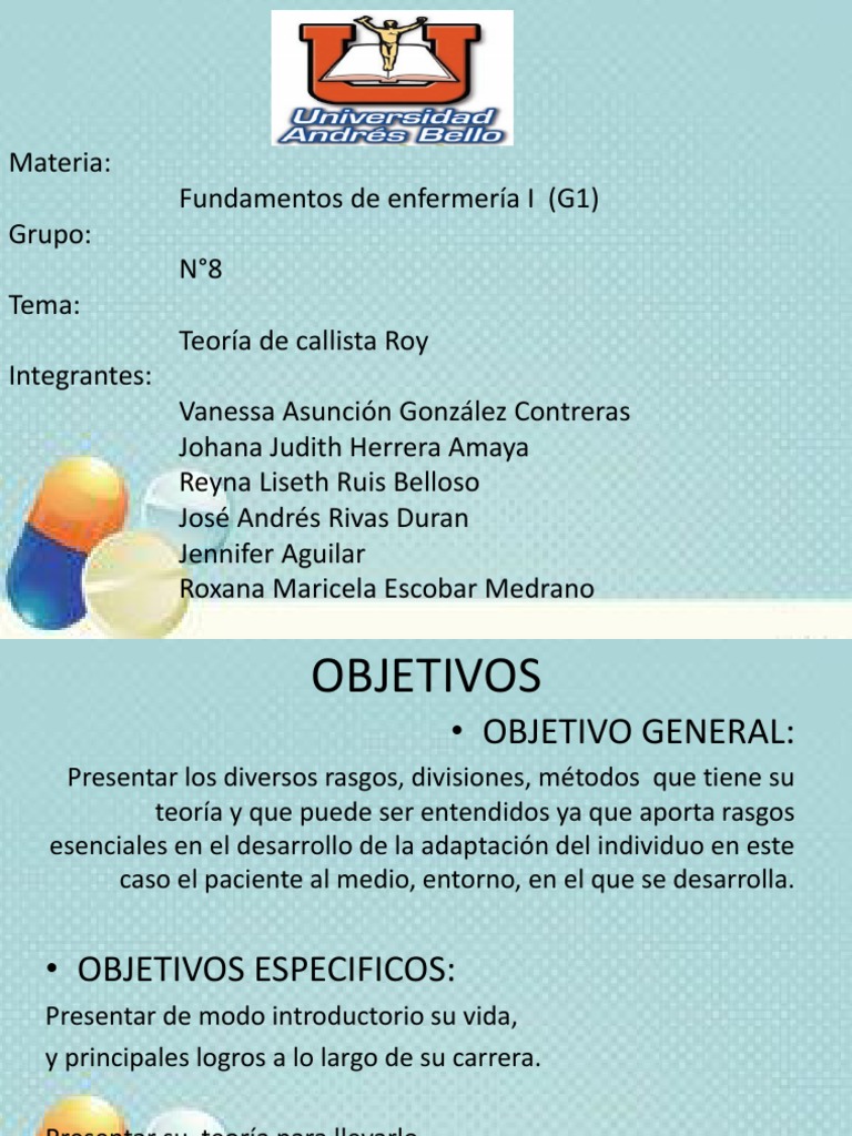 Teoria de Roy | PDF | Enfermería | Comportamiento