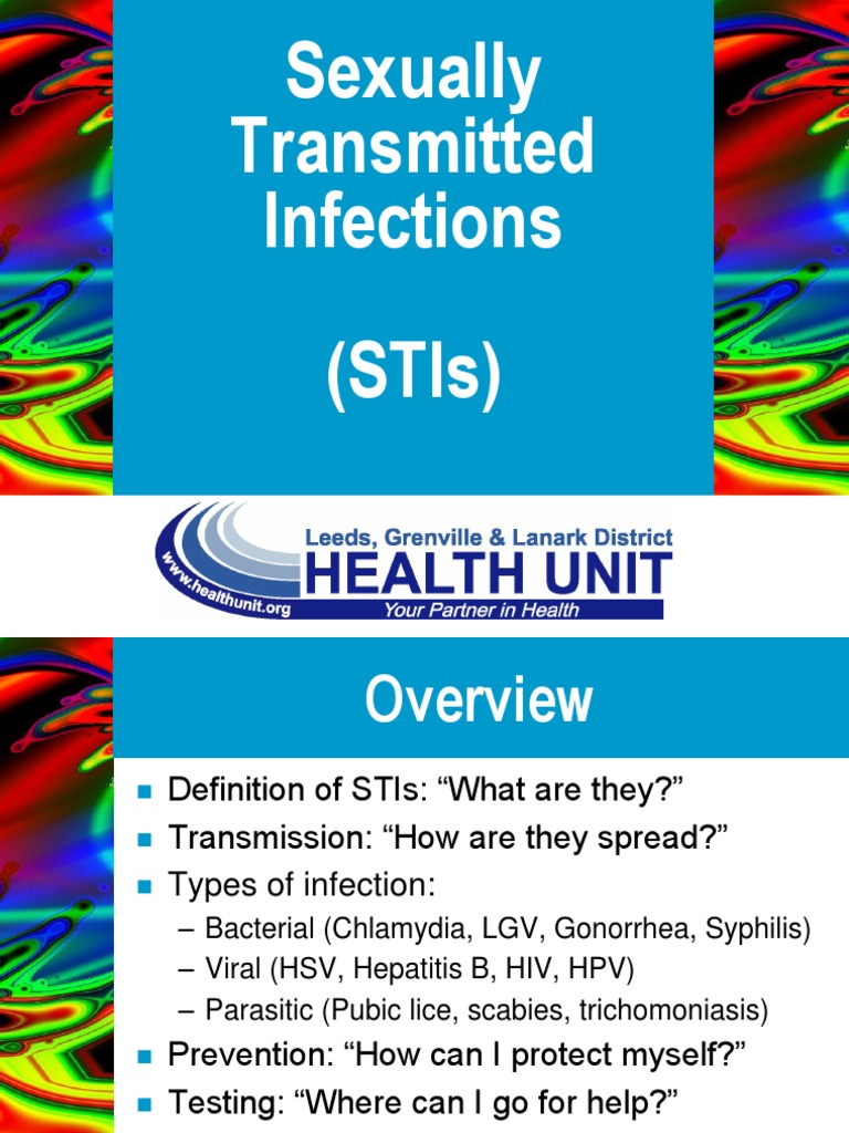 STI Power Point Presentation | Sexually Transmitted Infection | Herpes ...