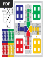 Ludo Tabuleiro para Imprimir | PDF