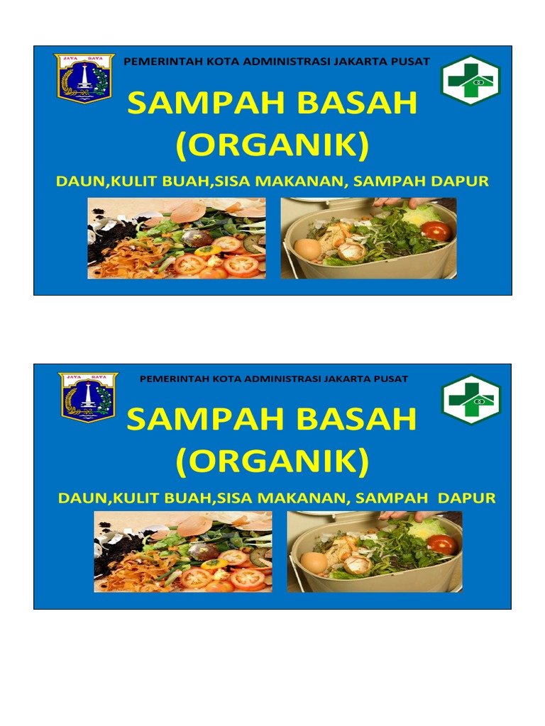 Label Tempat Sampah | PDF