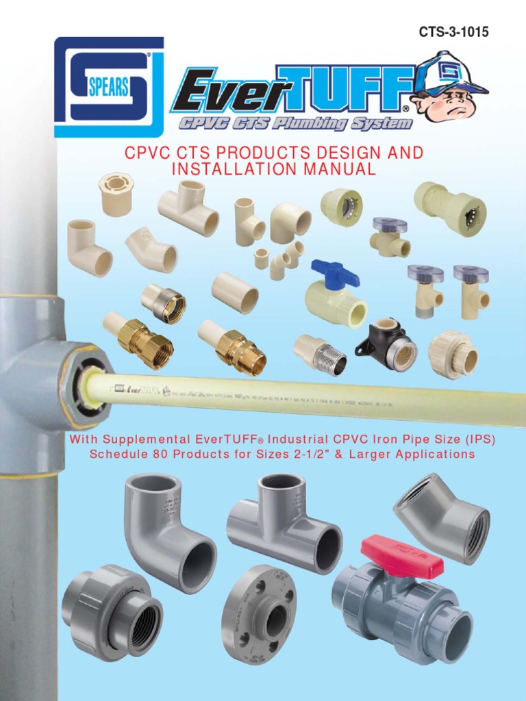 CPVC CTS 3 1015 - 1015 | PDF | Polyvinyl Chloride | Pipe (Fluid Conveyance)