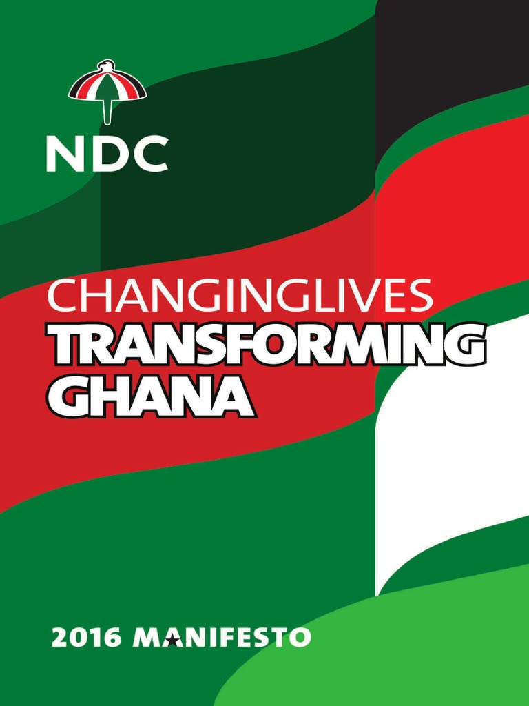2016 NDC Manifesto Full | PDF | Vocational Education | Ghana