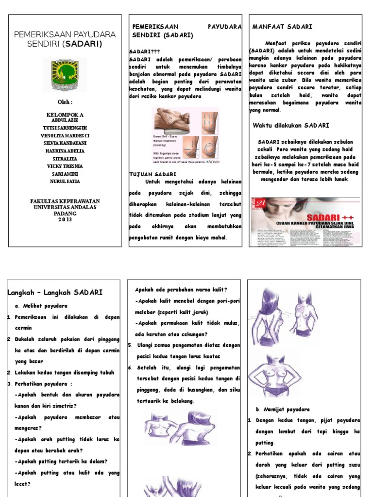 Leaflet SADARI | PDF