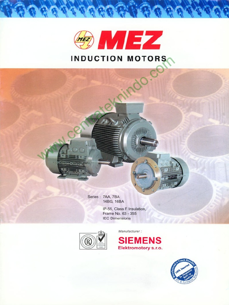 Mez Induction Motor | PDF
