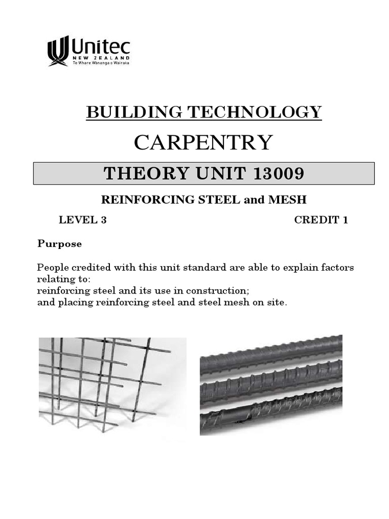 Reinforcing Steel and Mesh Overview | PDF | Strength Of Materials ...