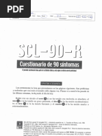Cuestionario SCL 90 PDF | PDF