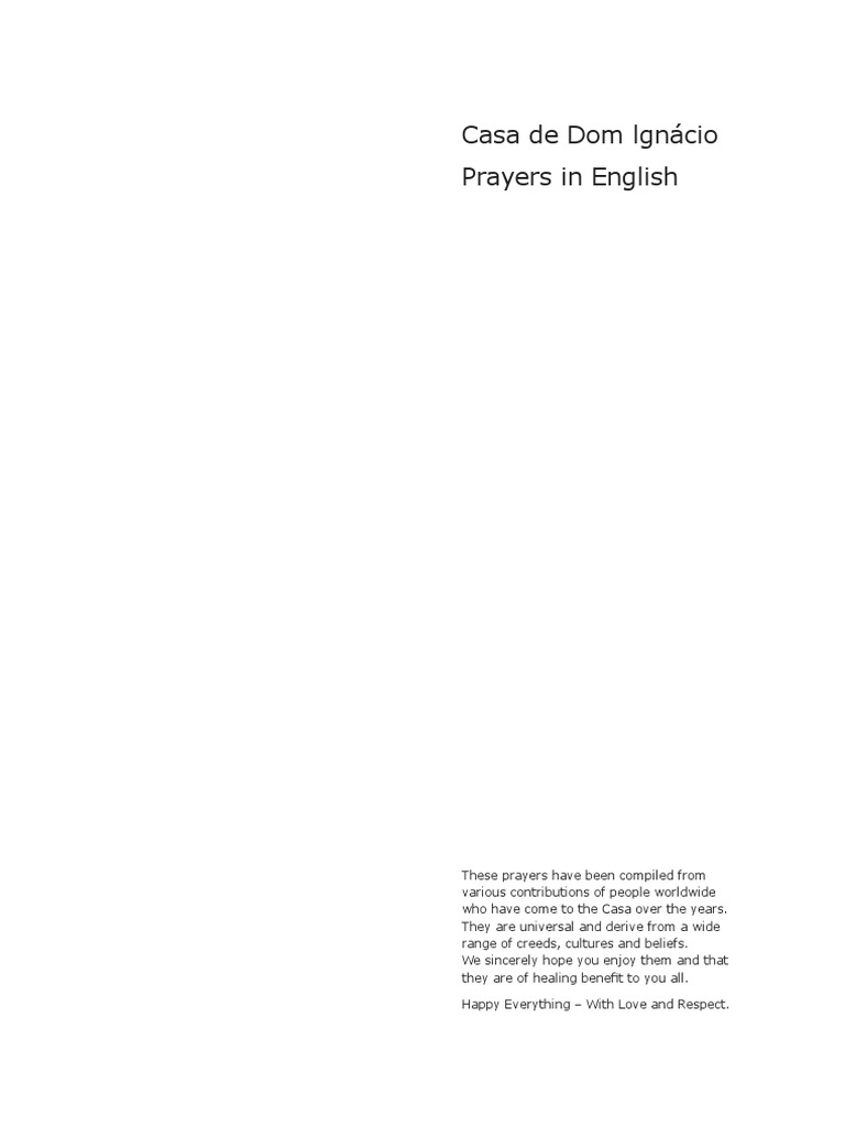 Universal Healing Prayers in English | PDF | Grace In Christianity ...