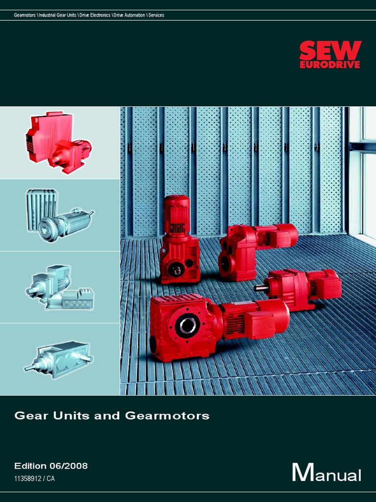 Sew Eurodrive | PDF | Electric Motor | Gear