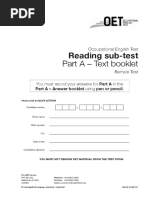 OET Reading Test 3 - Part B | PDF | Substance Abuse | Cannabis (Drug)