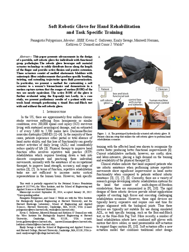 2015 - Polygerinos - Icra - Soft Robotic Glove For Hand Rehabilitation ...