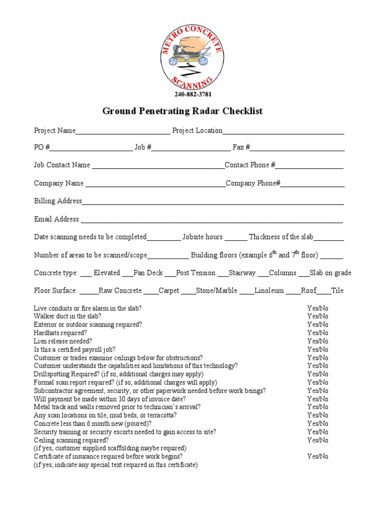 GRP Checklist | PDF | Building Engineering | Nature