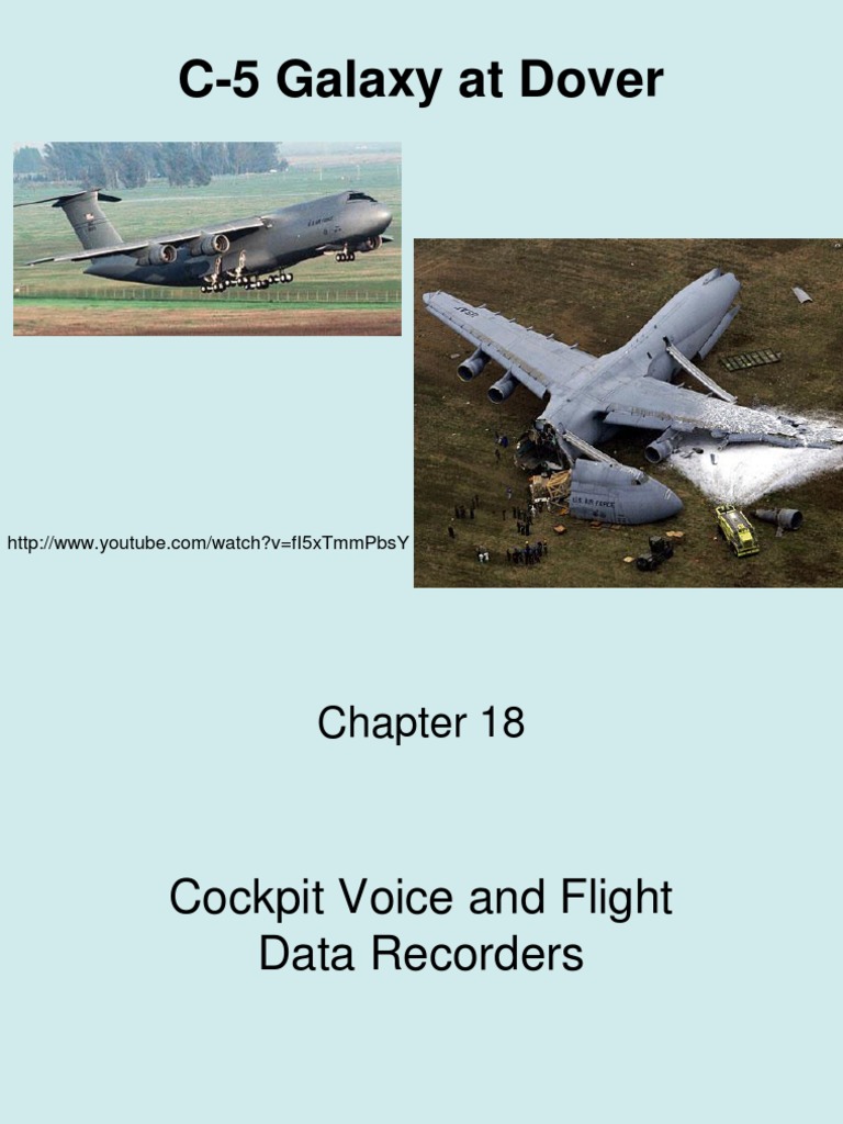 Chapter 18 CVR & FDR | PDF | Flight Recorder | Flight Control Surfaces