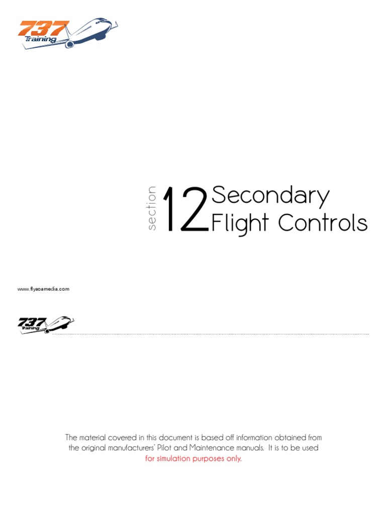 Secondary Flight Controls