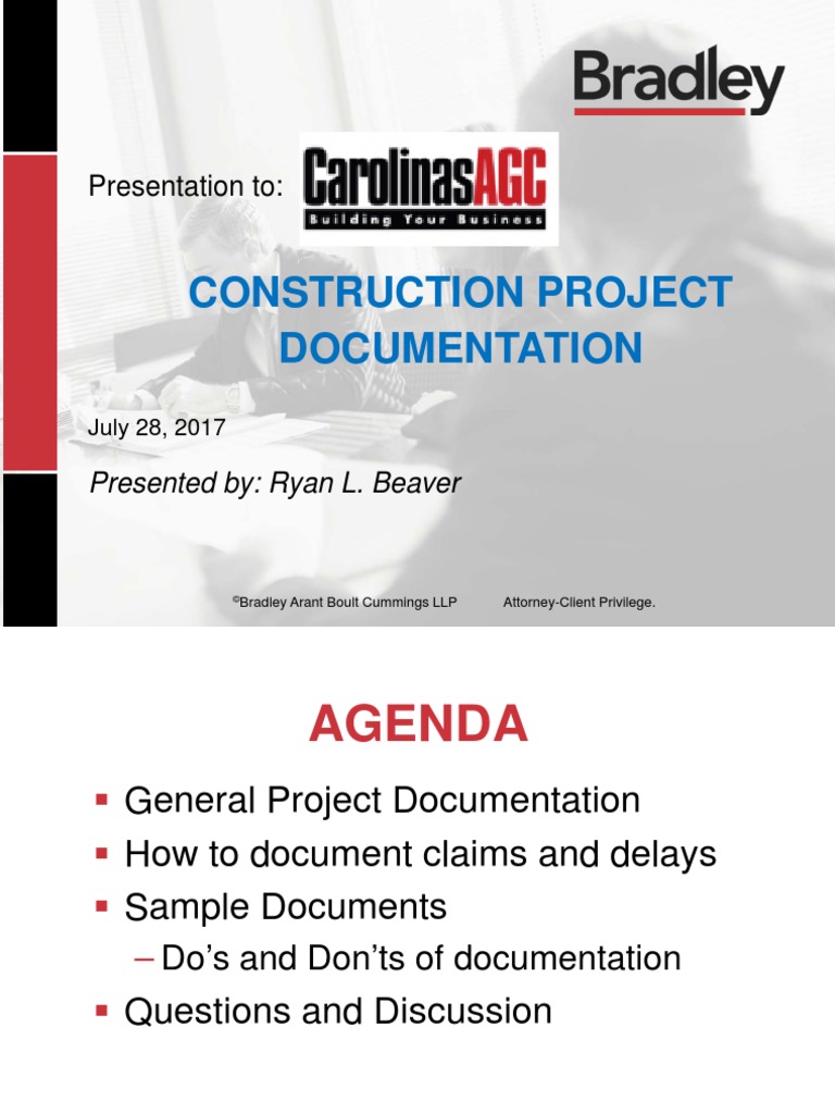 Construction Project Documentation | PDF | Government | Business