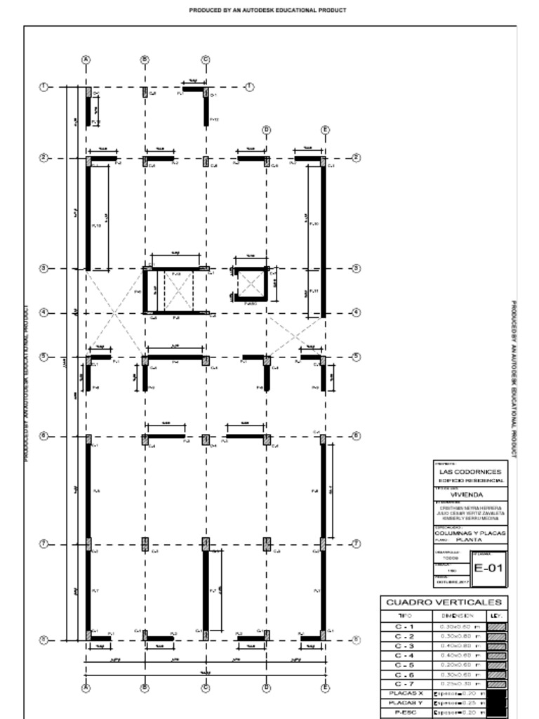 Planos Verticales Model | PDF
