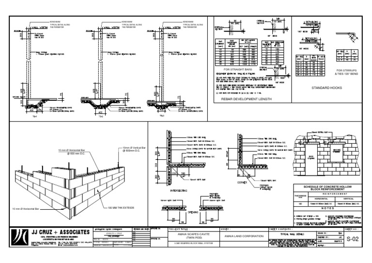 JJ Cruz + Associates S-02: Standard Hooks | PDF | Building Materials ...