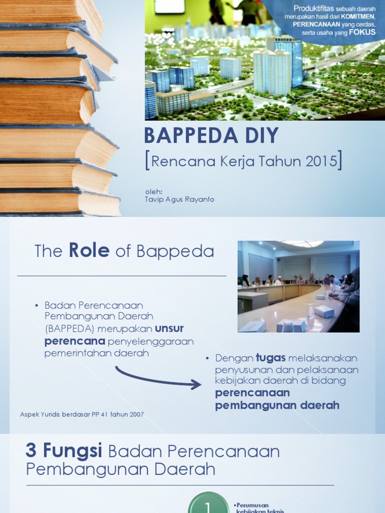 Paparan Bappeda Diy | PDF
