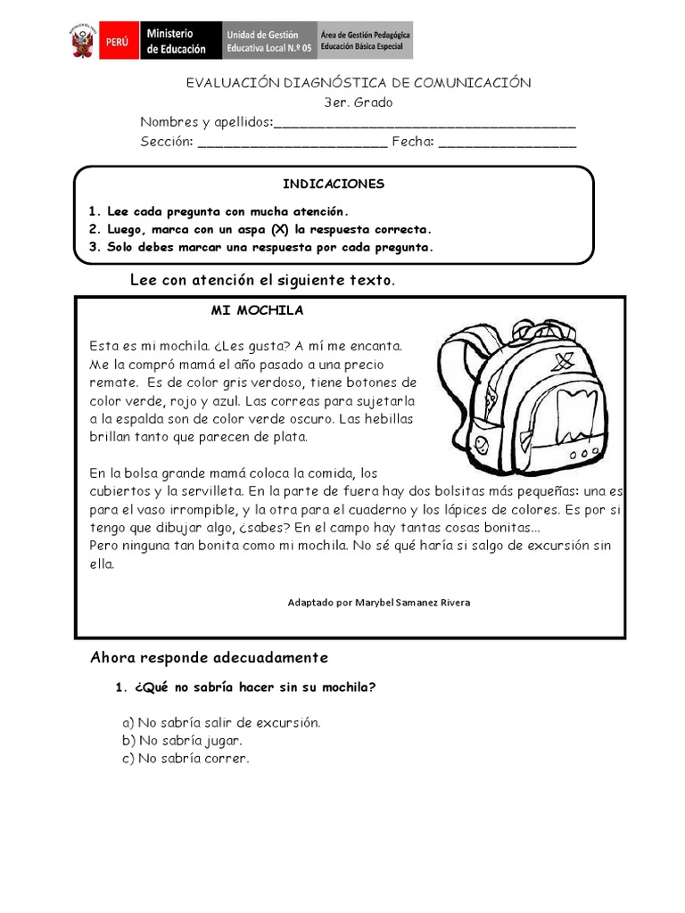 7 - 20-7-2015 - PRUEBA DE COMU - 3er - Gradp | PDF | Cocina | Alimentos