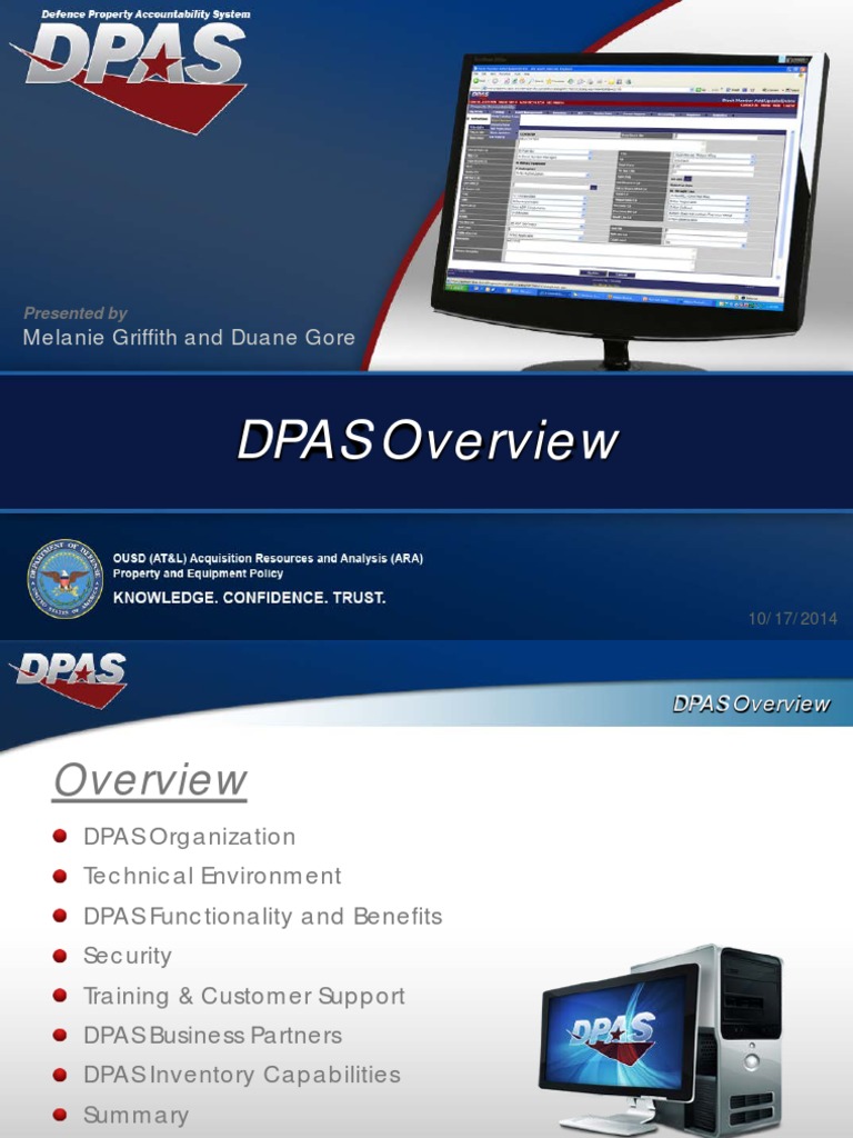 Dpas Overview New 12-5-2011 | PDF | Radio Frequency Identification ...