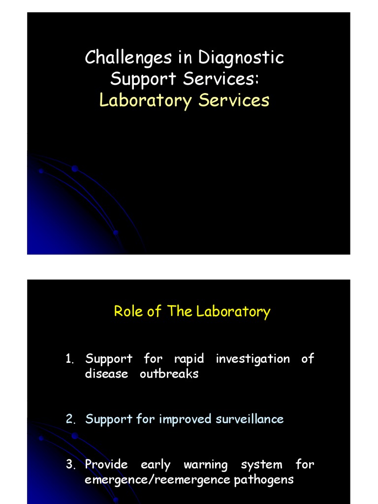 Challenges in Laboratory Services April 2006 | PDF | Infection ...
