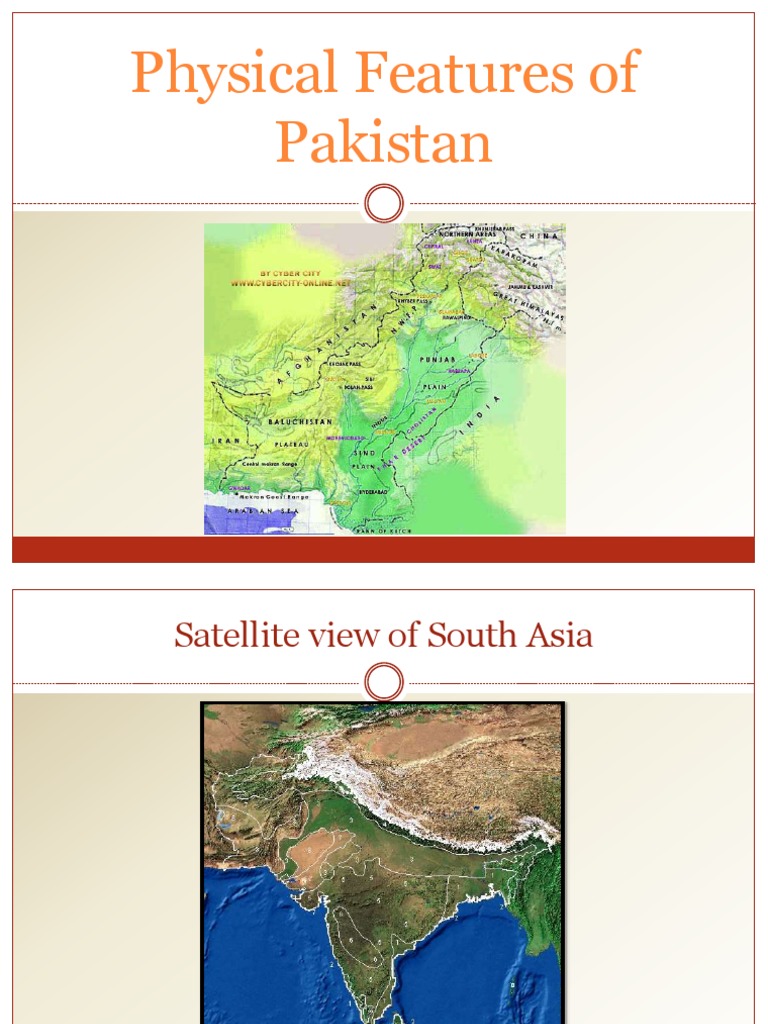 Physical Features of Pakistan Explained | PDF | Indus River | Himalayas