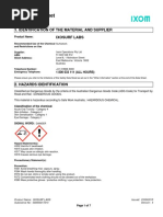 Poly Ultra Nails Construction Adhesive-Aus Sds | PDF | Dangerous Goods ...