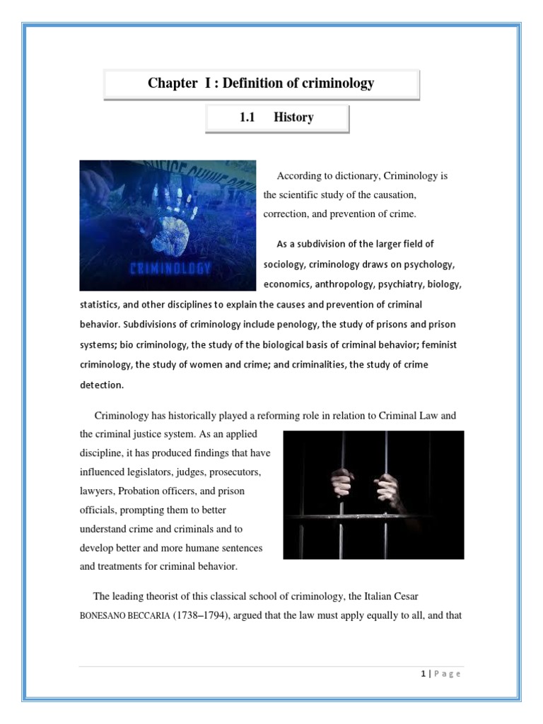 Atestat La Limba Engleza | PDF | Criminology | Behavioural Sciences