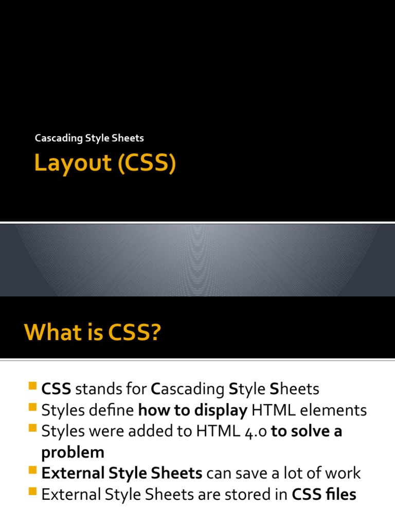 Layout (CSS) : Cascading Style Sheets | PDF | Html | Text