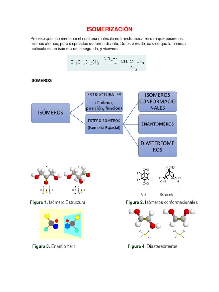 ISOMERIZACIÓN | Descargar gratis PDF | Catálisis | Isómero