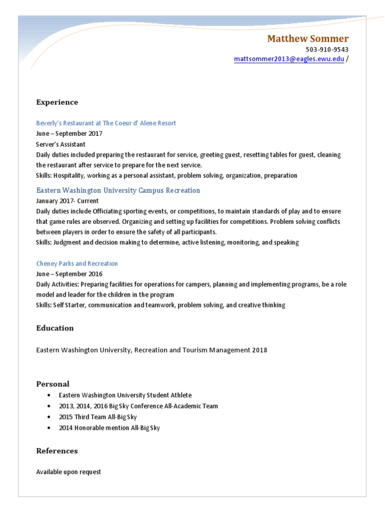 Final Resume | PDF