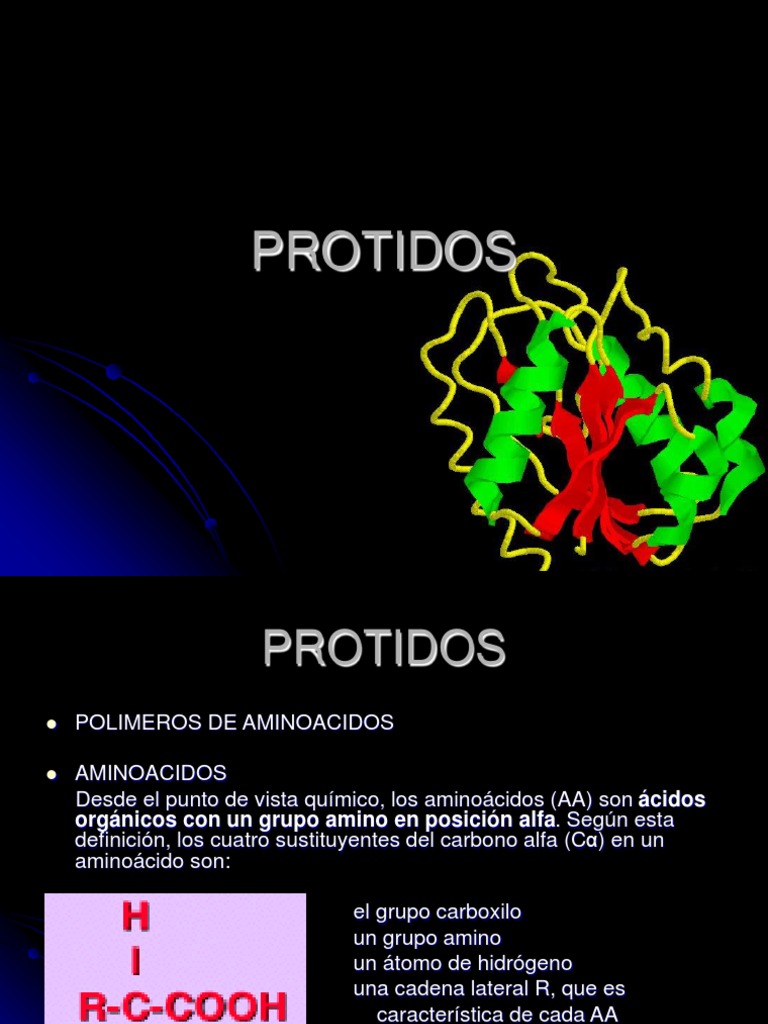 PROTIDOS | Proteínas | Productos naturales