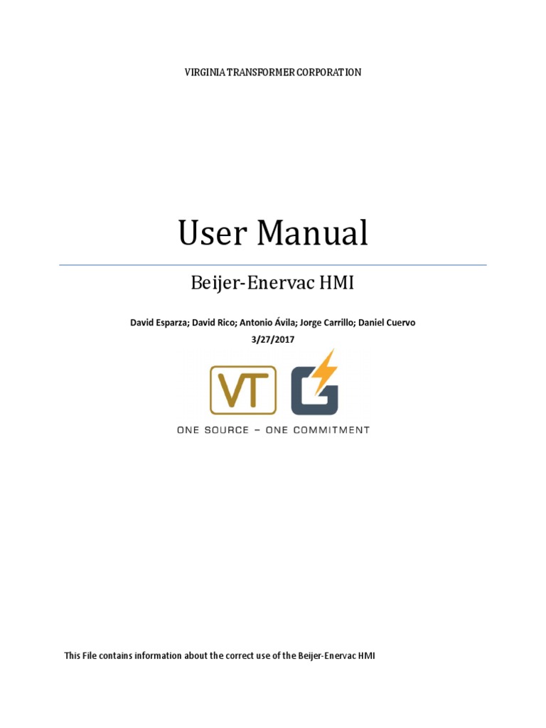 Enervac User Manual | PDF | User Interface | Valve