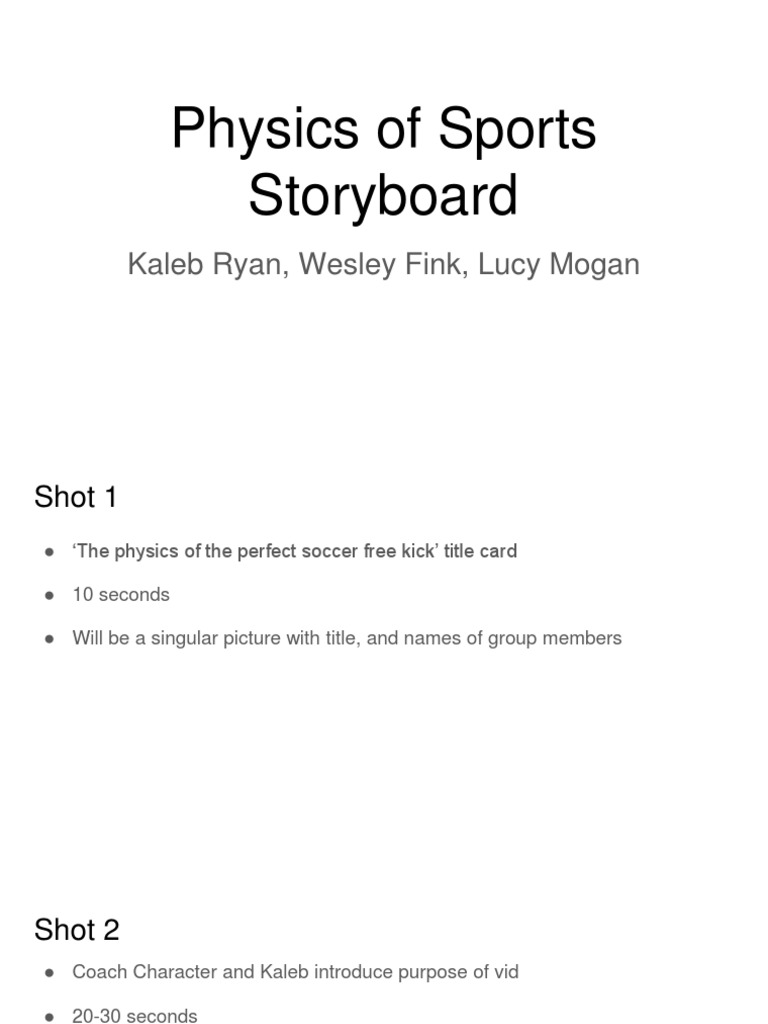 Physics of Sports | PDF