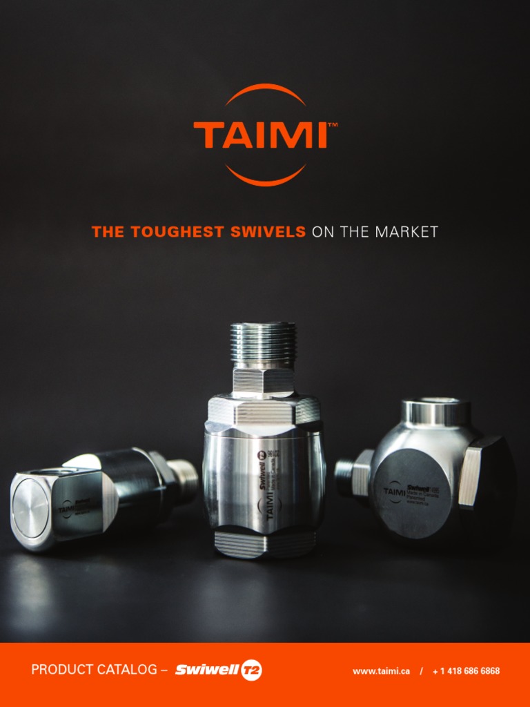 Taimi Swivels Catalog 2017 | PDF | Manufactured Goods | Mechanical ...