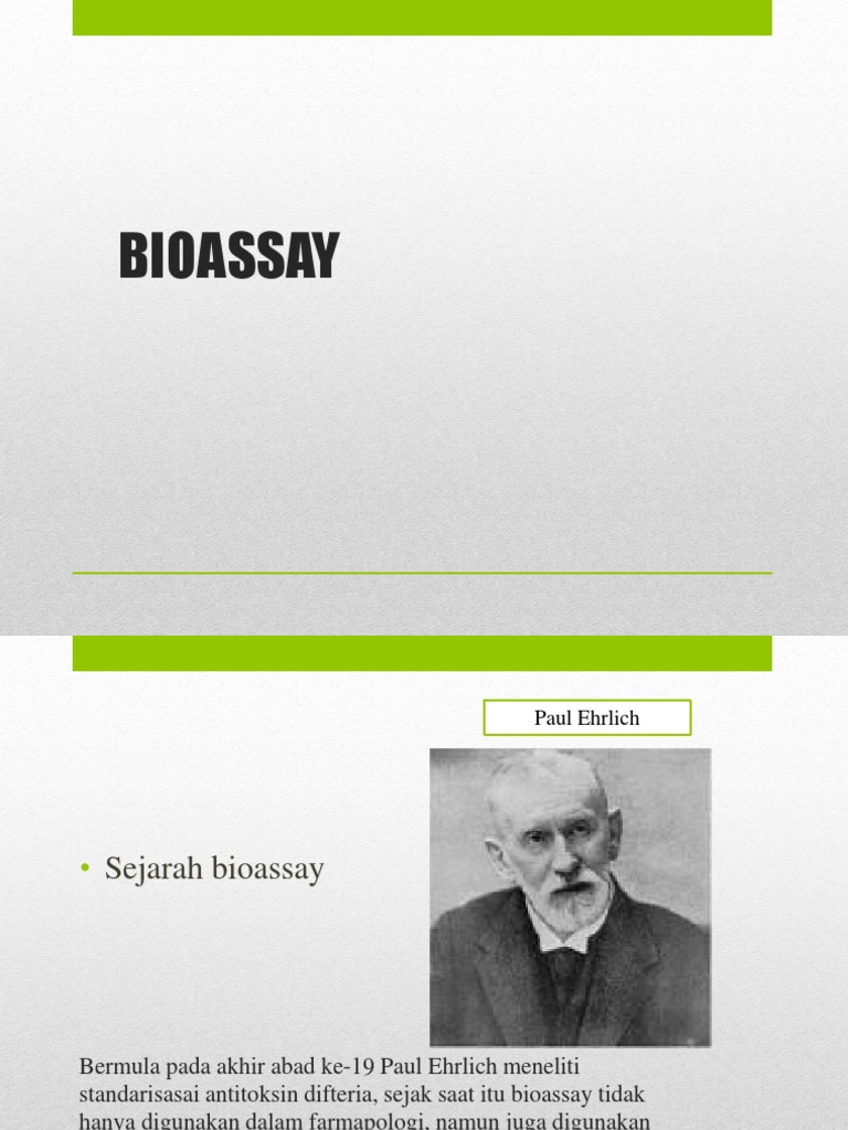 Bioassay | PDF