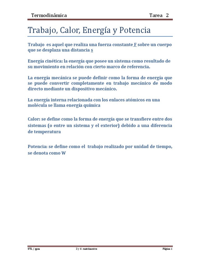 Termo T - 2 | PDF | Calor | Temperatura