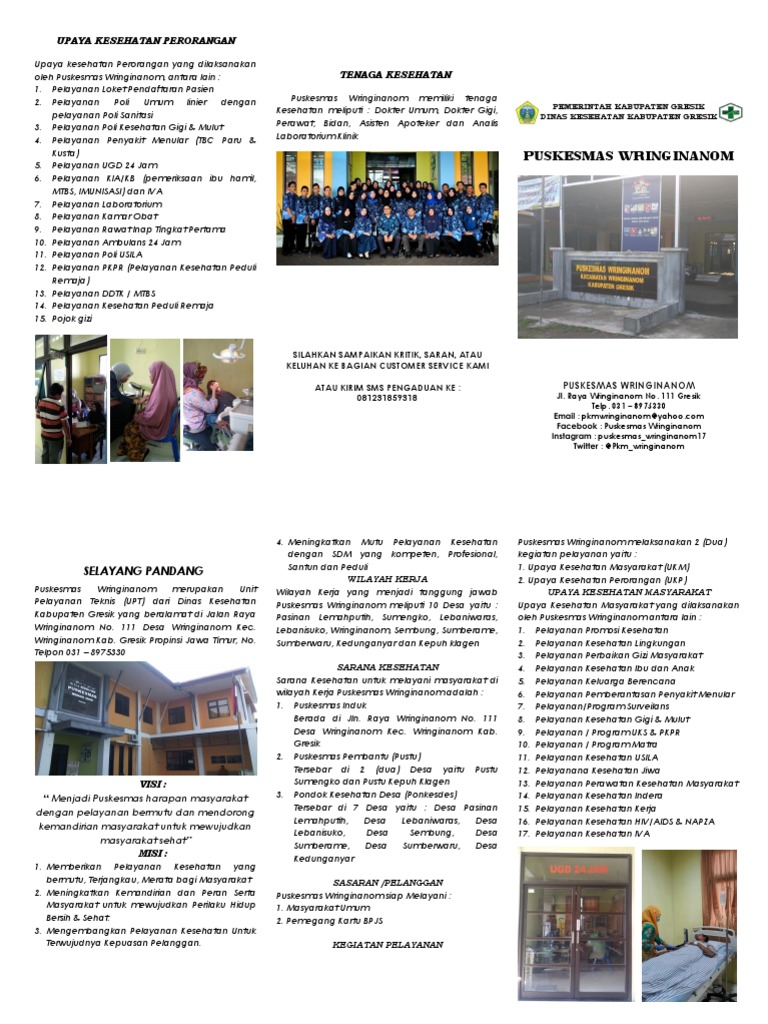 Leaflet Puskesmas Pdf