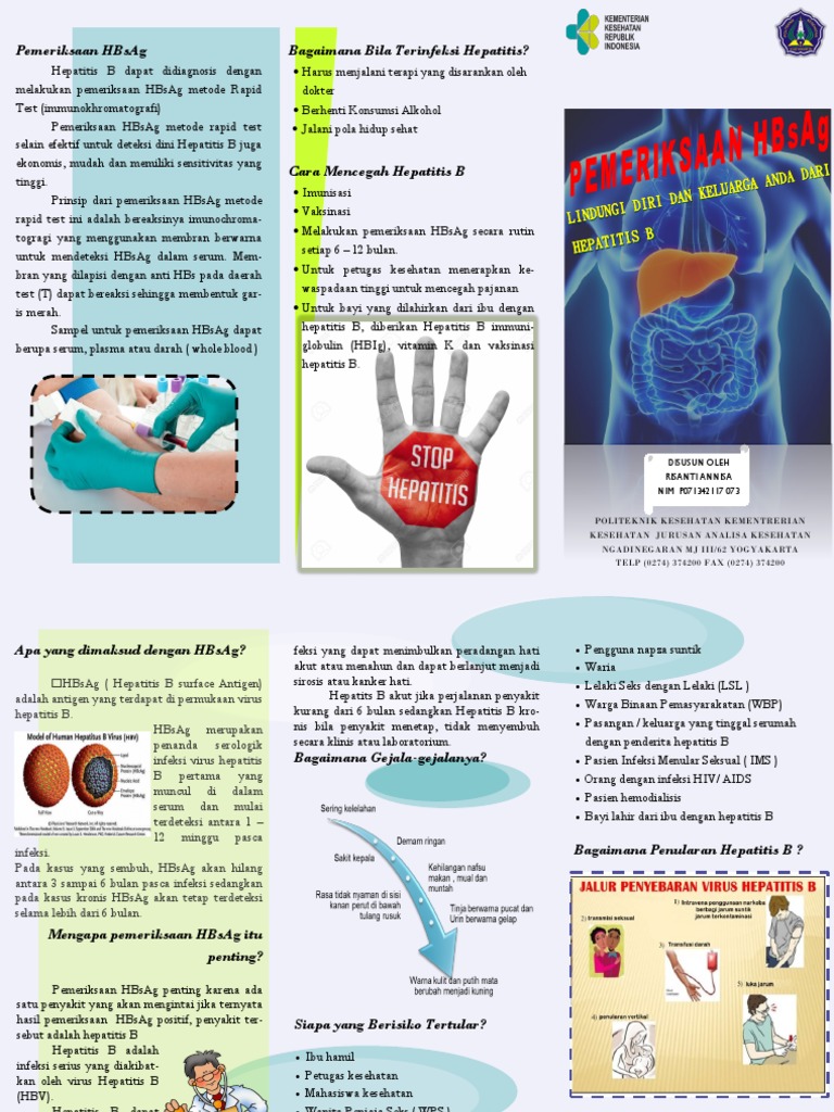 Pemeriksaan HBsAg dan Hepatitis B pada Ibu Hamil | PDF