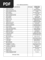 TECAL - Laminas y Hoja de Respuestas | PDF