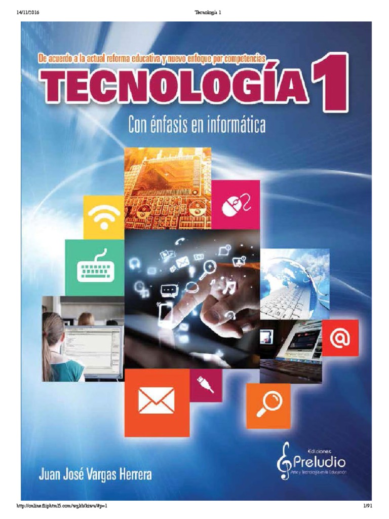 Libro Tecnología Informática 1 | PDF