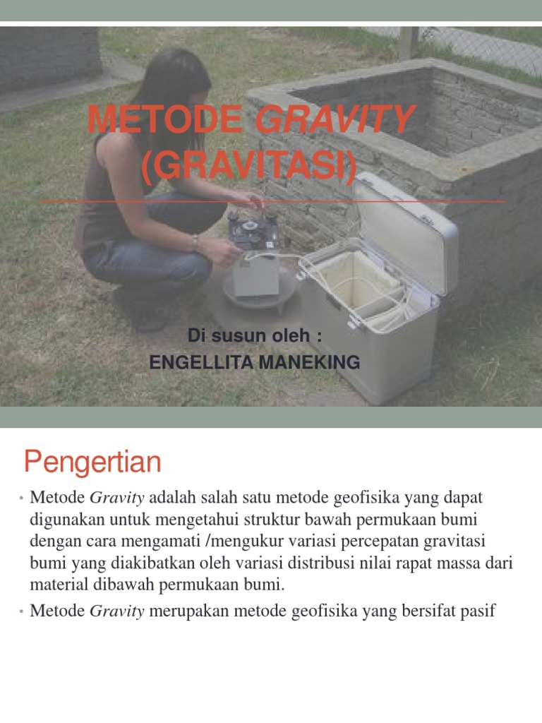 Metode Gravity: Teknik Geofisika Bawah Permukaan | PDF | Sains & Matematika