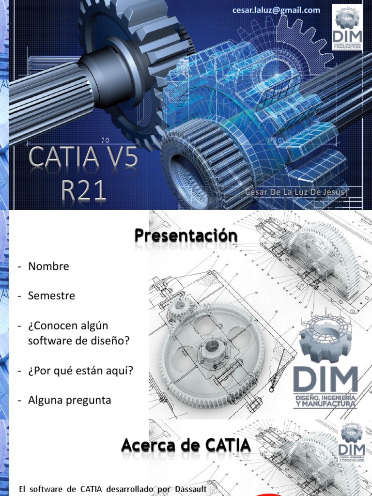 Catia V5 R21 - 2017 | PDF | Interfaces gráficas de usuario | Software