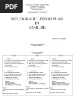 Detailed Lesson Plan For Multigrade Classes in Grade 2 and 3 | PDF ...